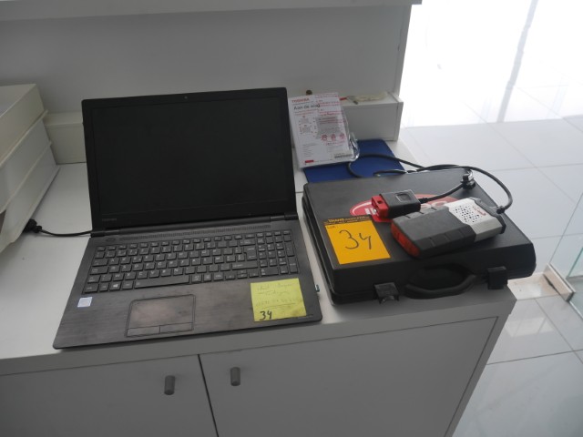Lot 34 : Appareil de diagnose +PC portable Delphi